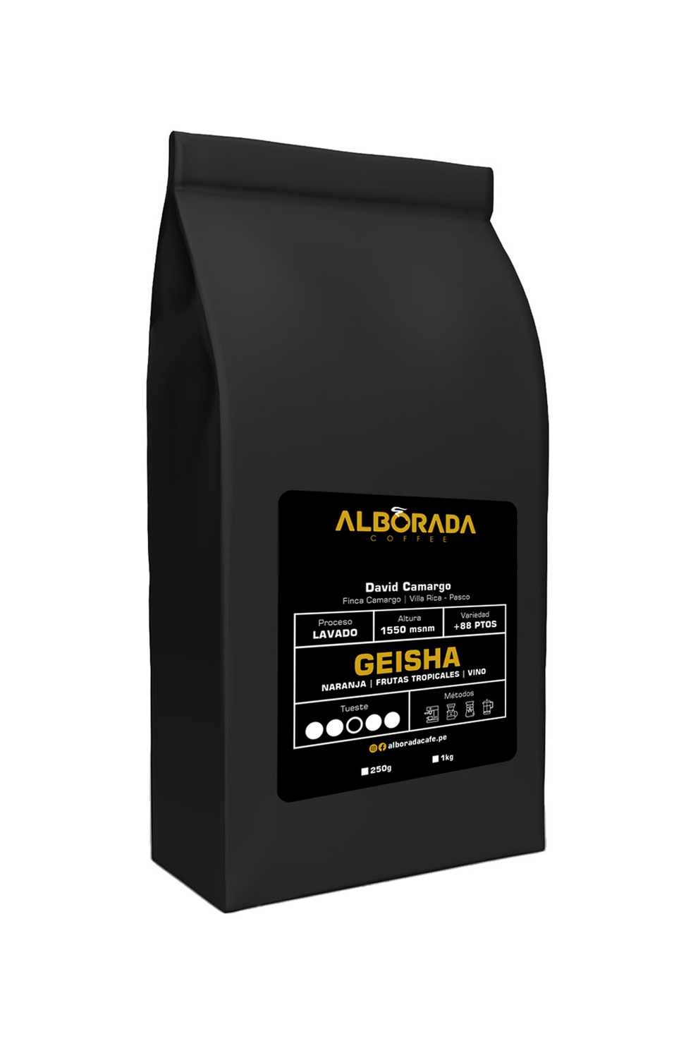 Geisha Deluxe - Café de especialidad 1kg – Alborada Coffee